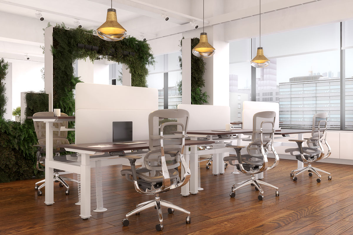 Create productive workplaces with relaxed office furniture designs